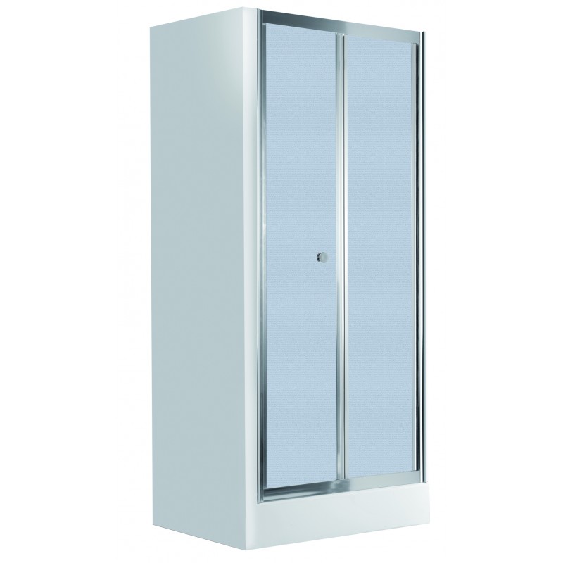 Flex Drzwi Prysznicowe Wnękowe 80 Cm Składane
